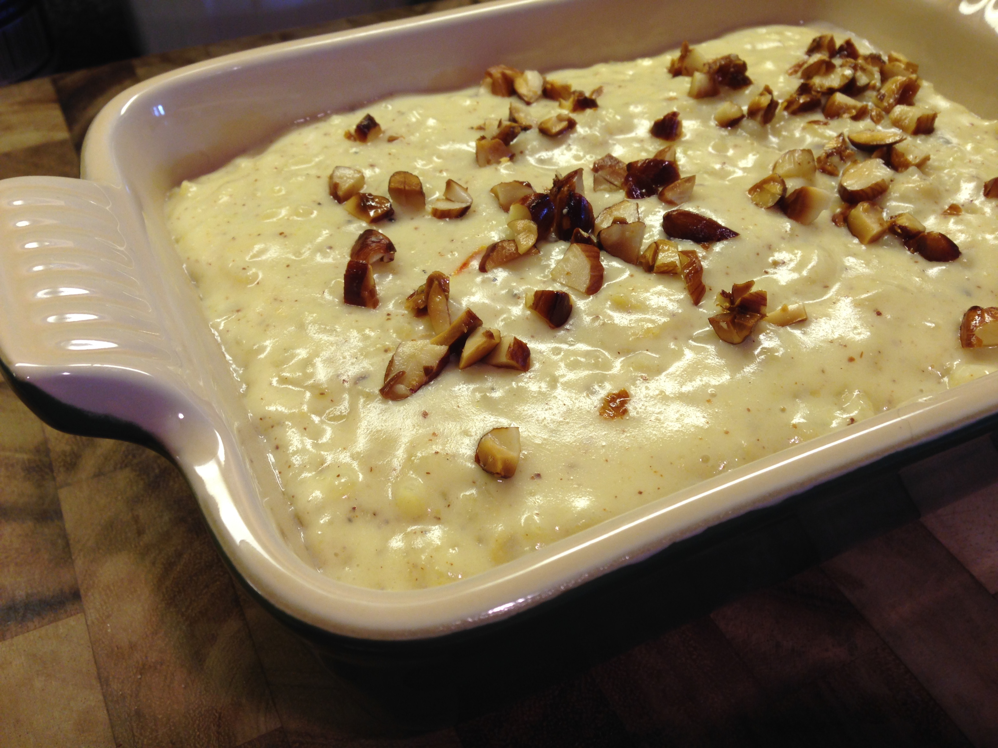 Arborio rice pudding with almonds, cardamoms and saffron – My Kitchen ...